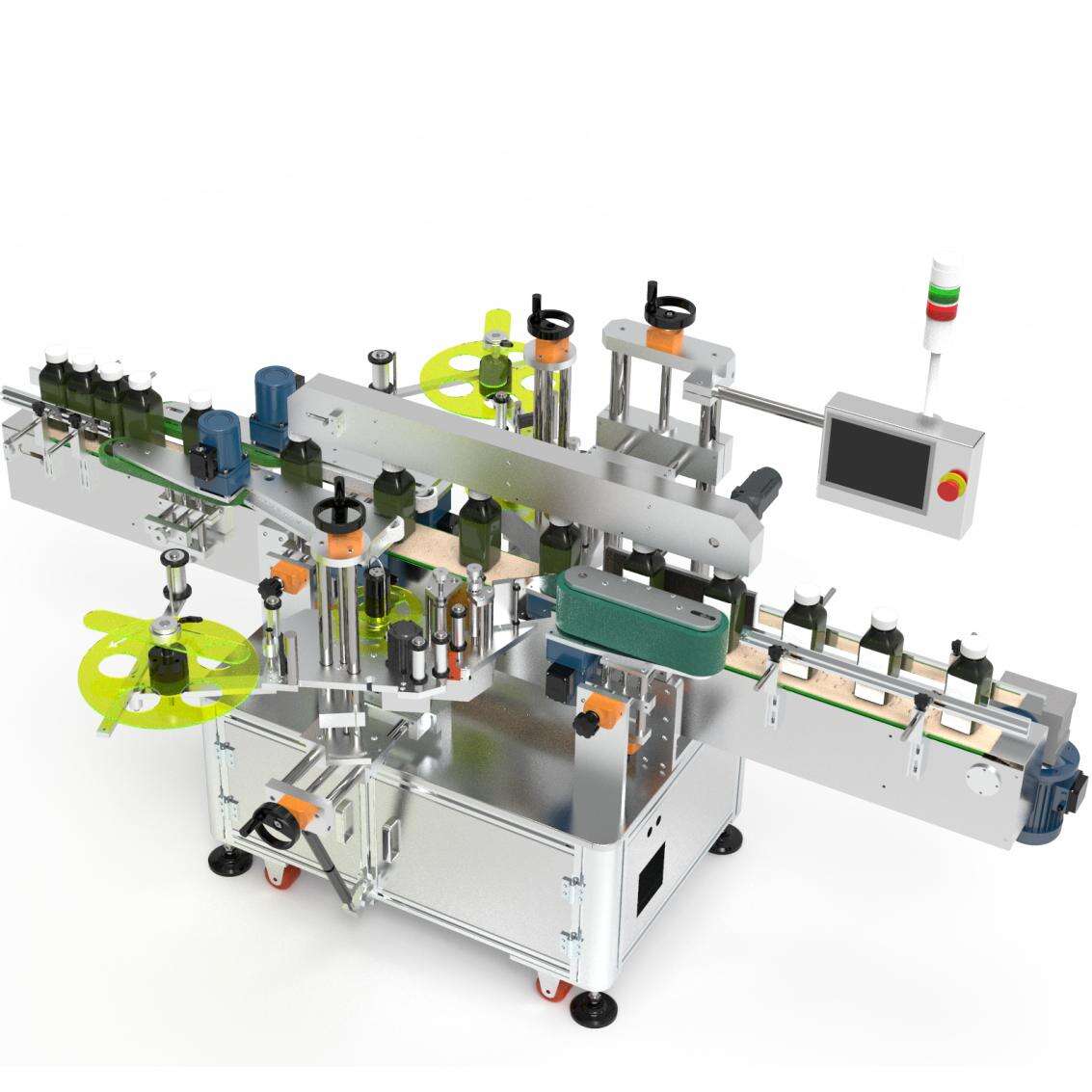 Front&Back Two sides labeling machine